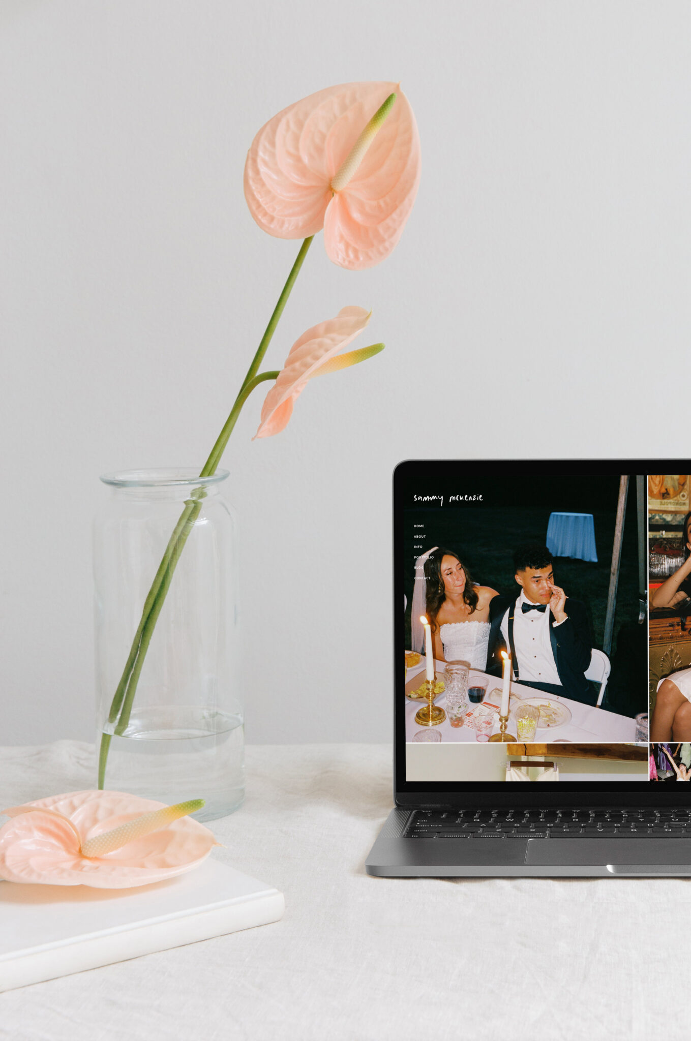 Jane Iris Website Template Showcase: Pictures By Sammy - seventhmade.com